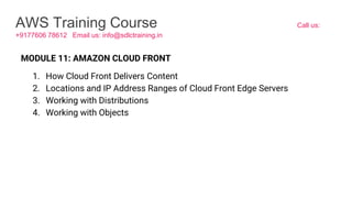 AWS course training with placement in Marathahalli, Bangalore | PPT