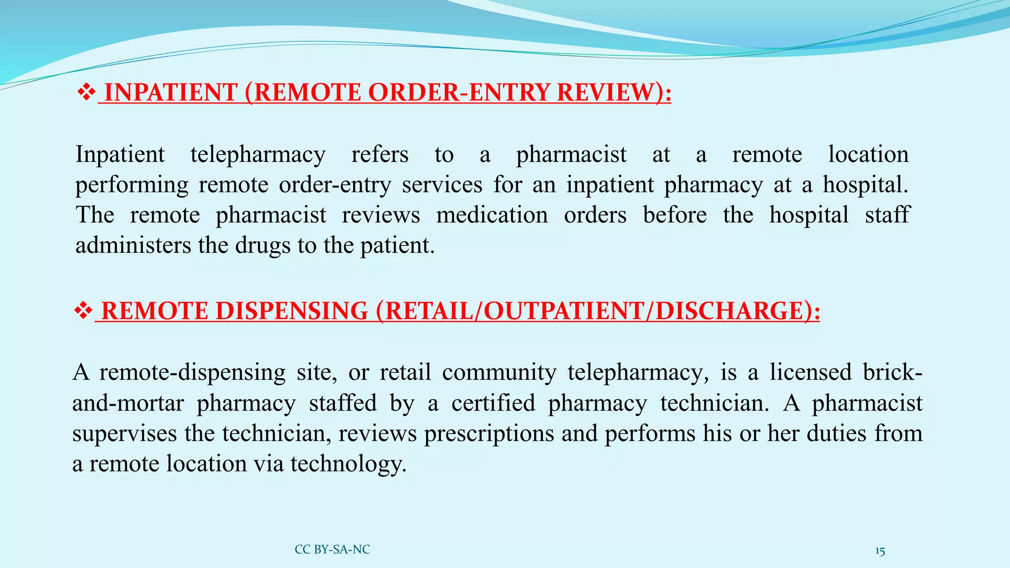 Telepharmacy | PPTX