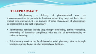 Telepharmacy | PPTX