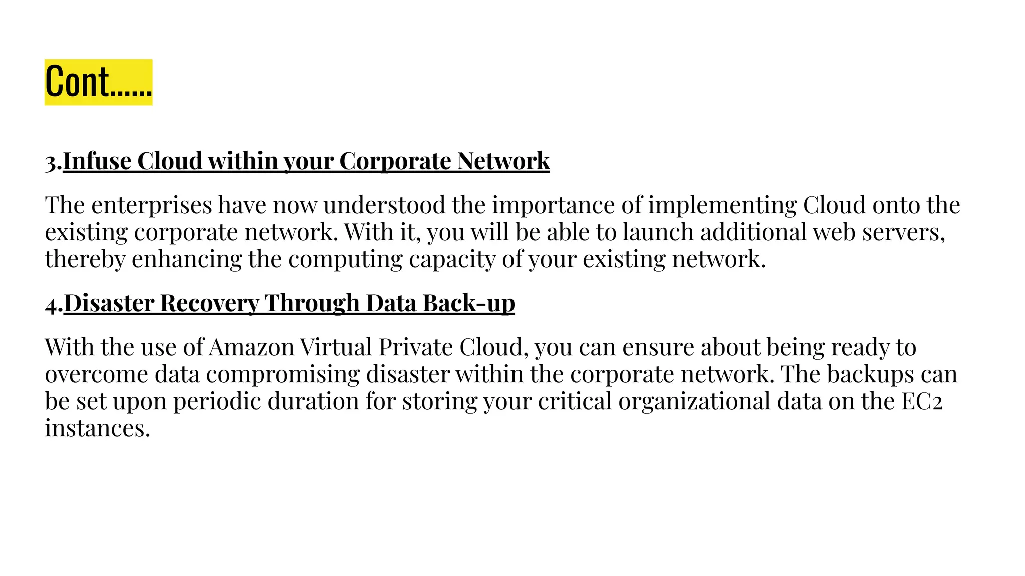 AWS Virtual Private Cloud | PPT