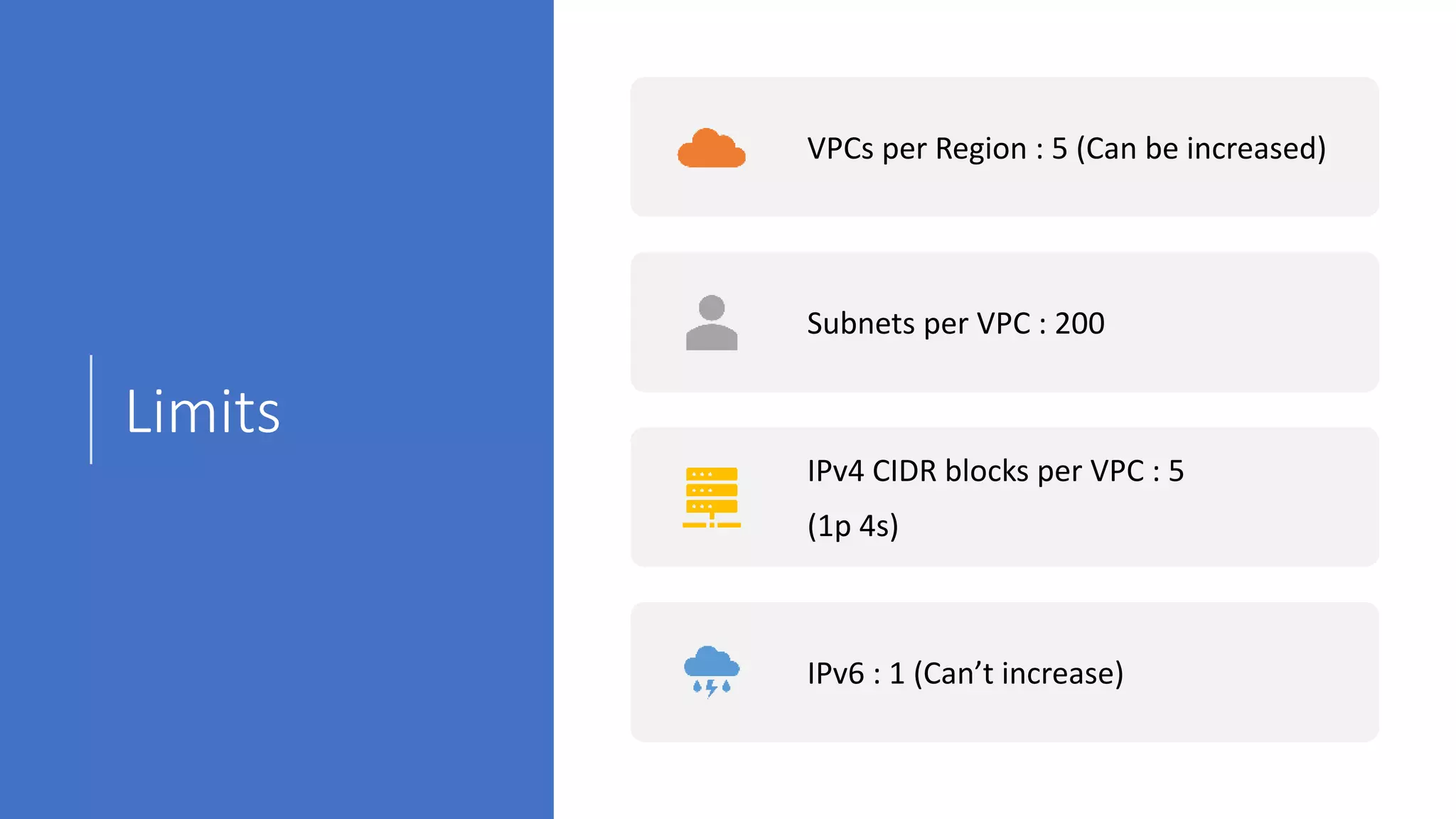 AWS Virtual Private Cloud (VPC) in nutshell | PPT
