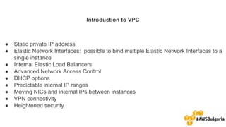 Amazon VPC Best Practices 2016 | PPT