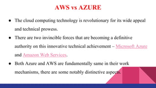 Aws vs Azure | PPTX