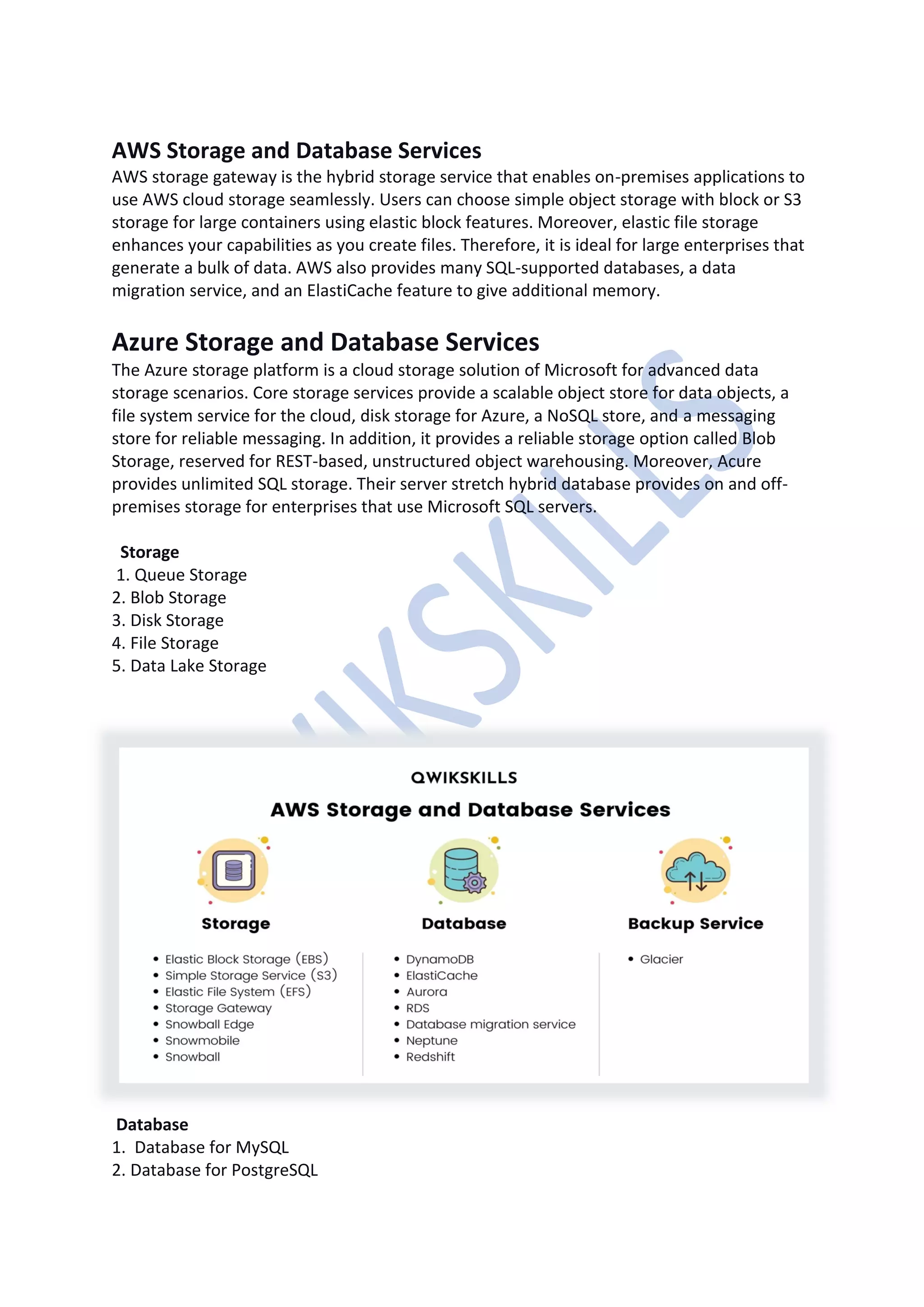 AWS Vs Azure Vs Google: Cloud Services Comparison | PDF