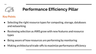 AWS Well Architected Framework in Summary | PPTX
