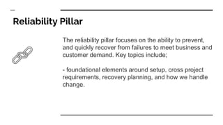 AWS Well Architected Framework in Summary | PPTX