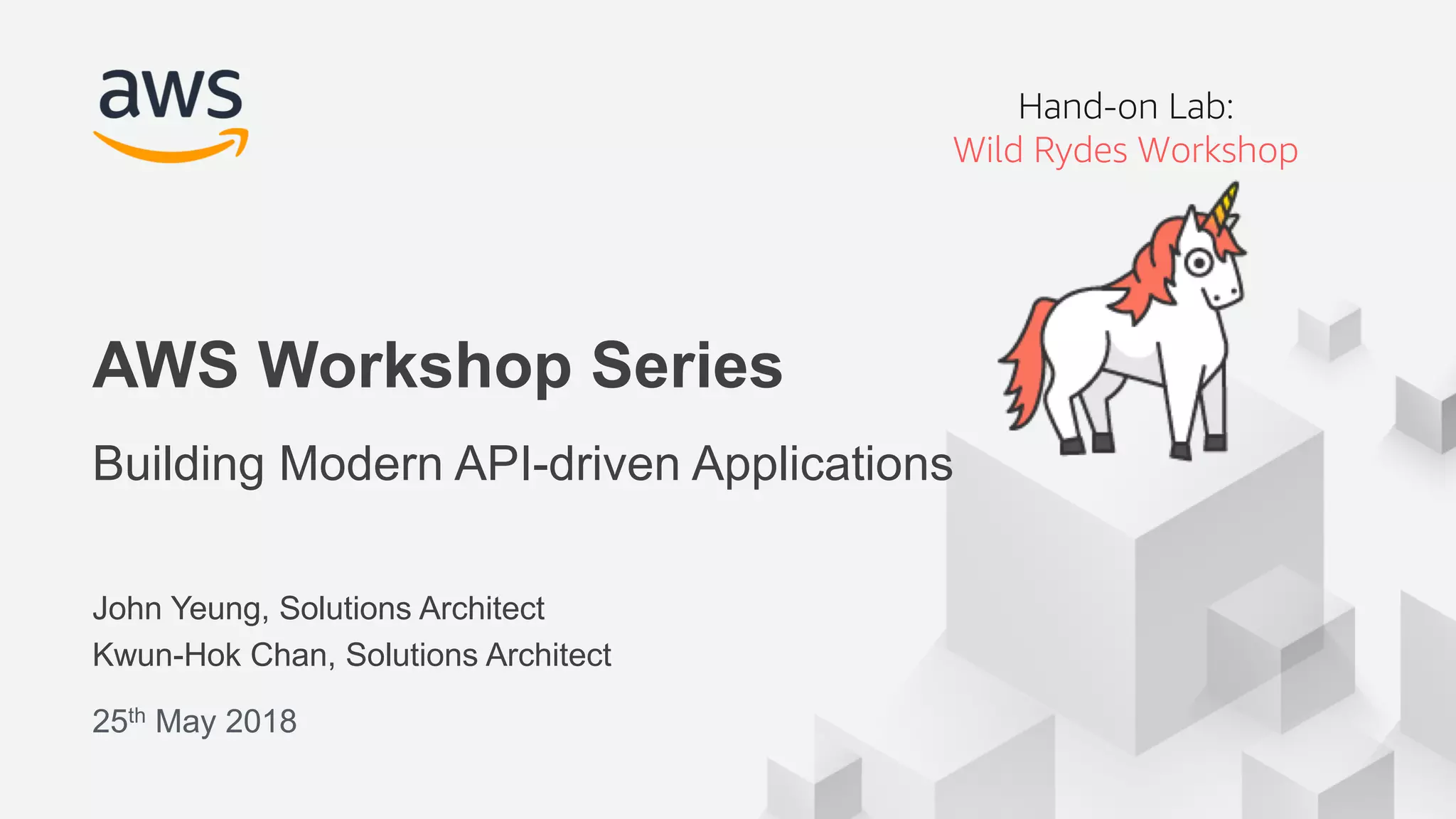 AWS Application Service Workshop - Serverless Architecture | PPT AWS Application Service Workshop - Serverless Architecture | PPT