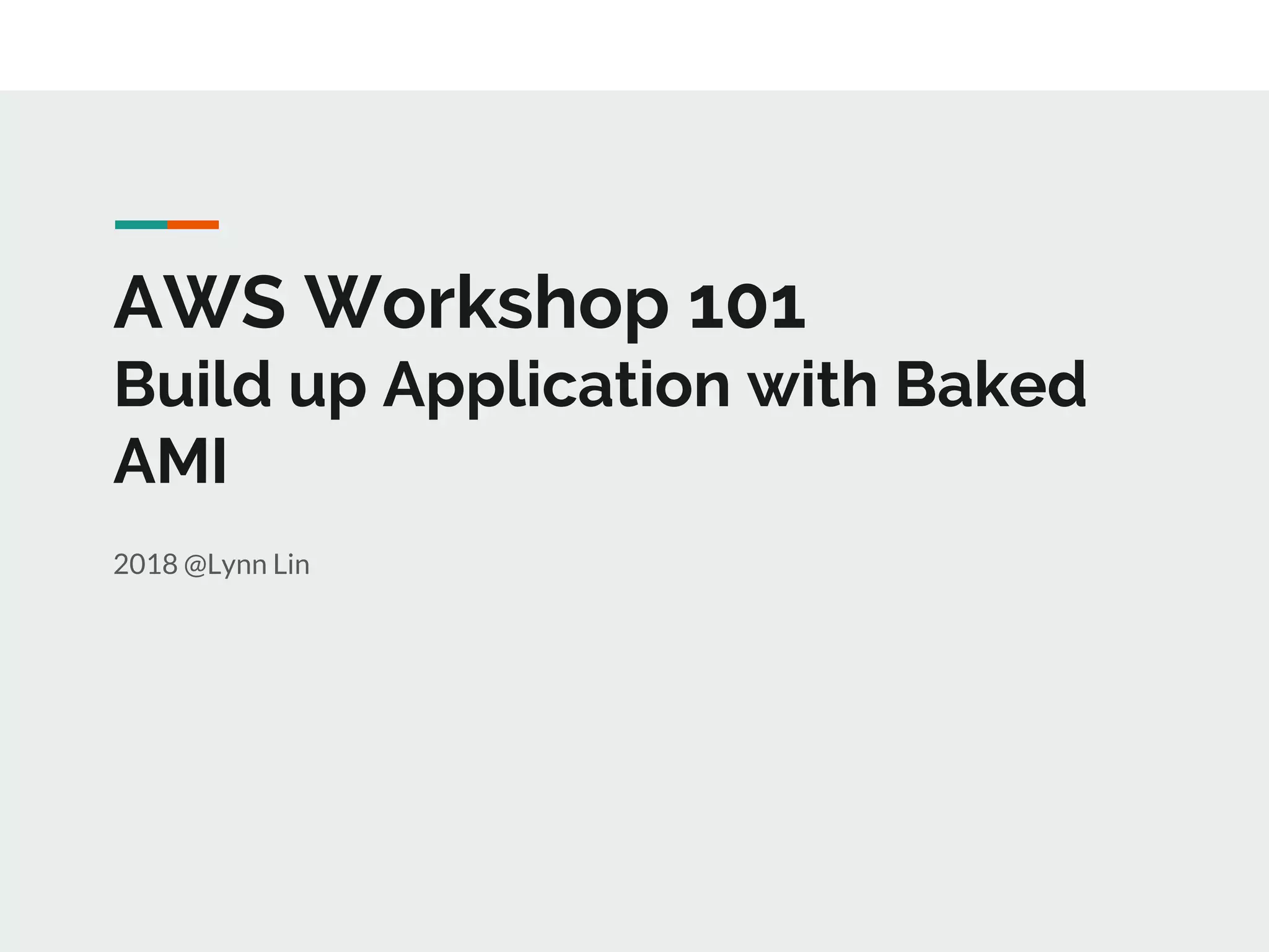 AWS Workshop 101 | PDF | Cloud Computing | Internet