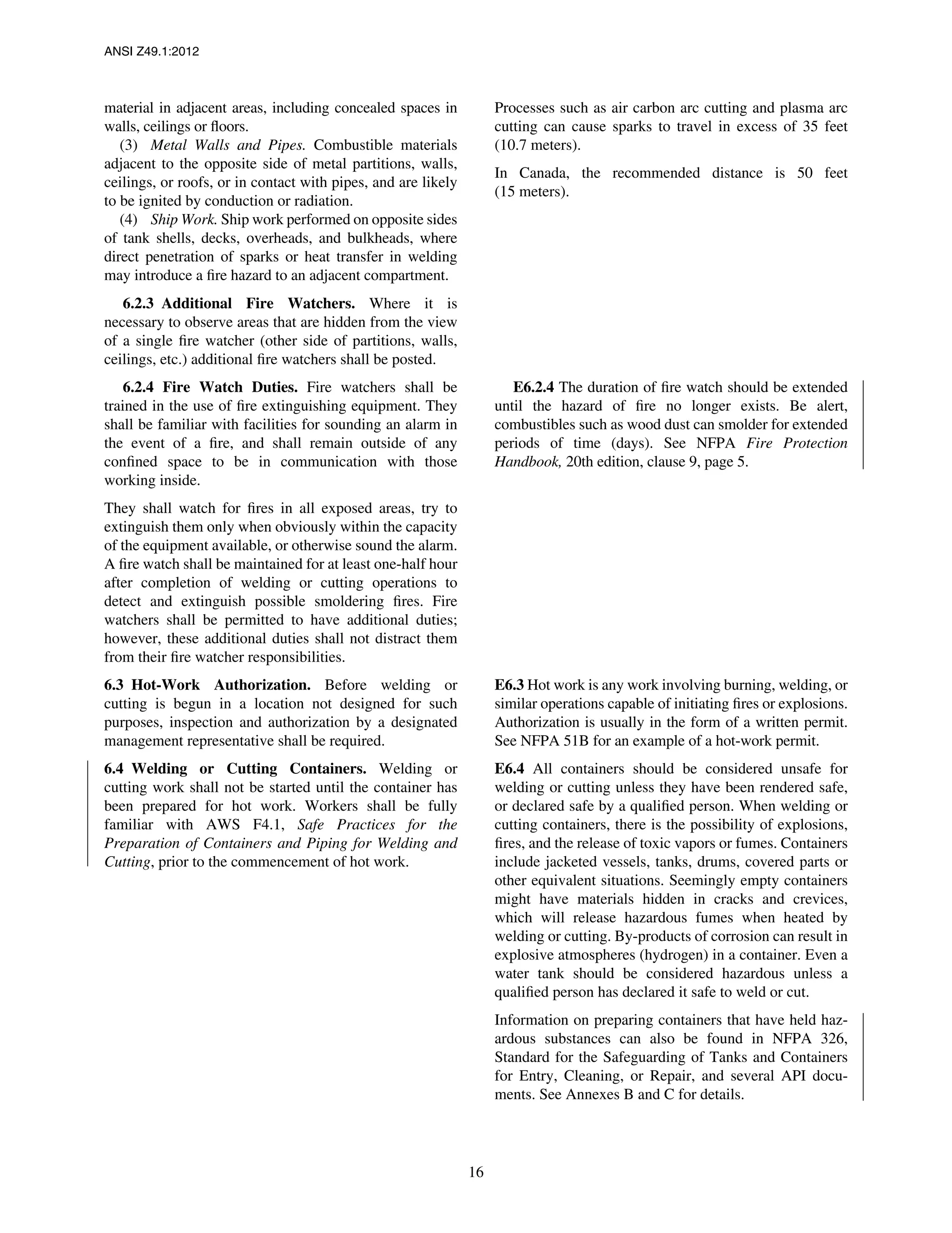 Aws z49 safety in welding and cutting | PDF