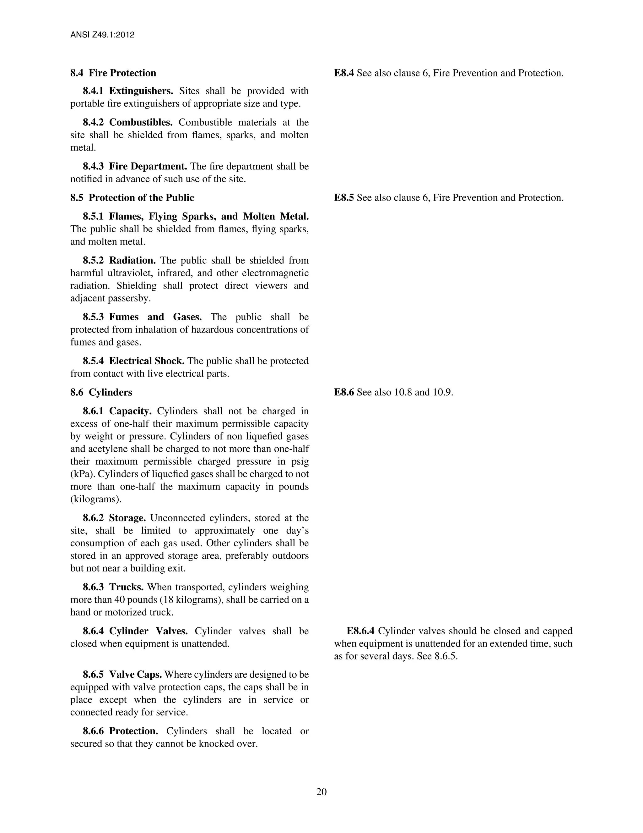 Aws z49 safety in welding and cutting | PDF