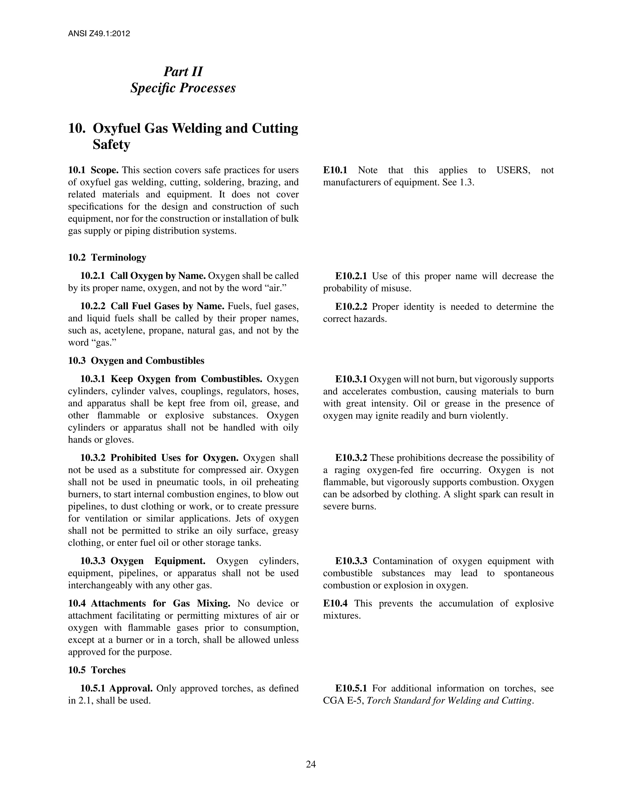 Aws z49 safety in welding and cutting | PDF