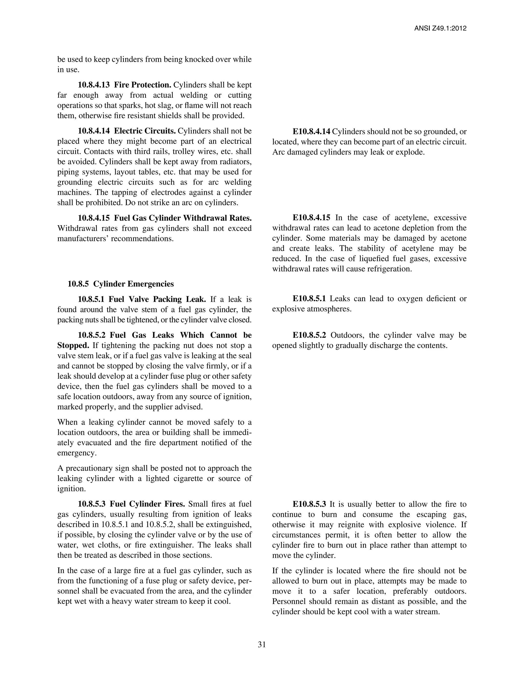 Aws z49 safety in welding and cutting | PDF