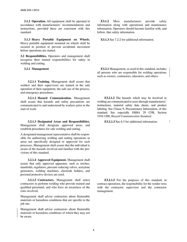 Aws z49 safety in welding and cutting | PDF