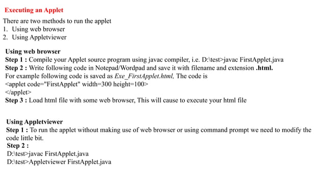 advanced java programming paradigms presentation | PPTX