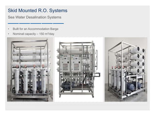 Awt presentation 2019 sea water systems- rev november 2019 | PPTX
