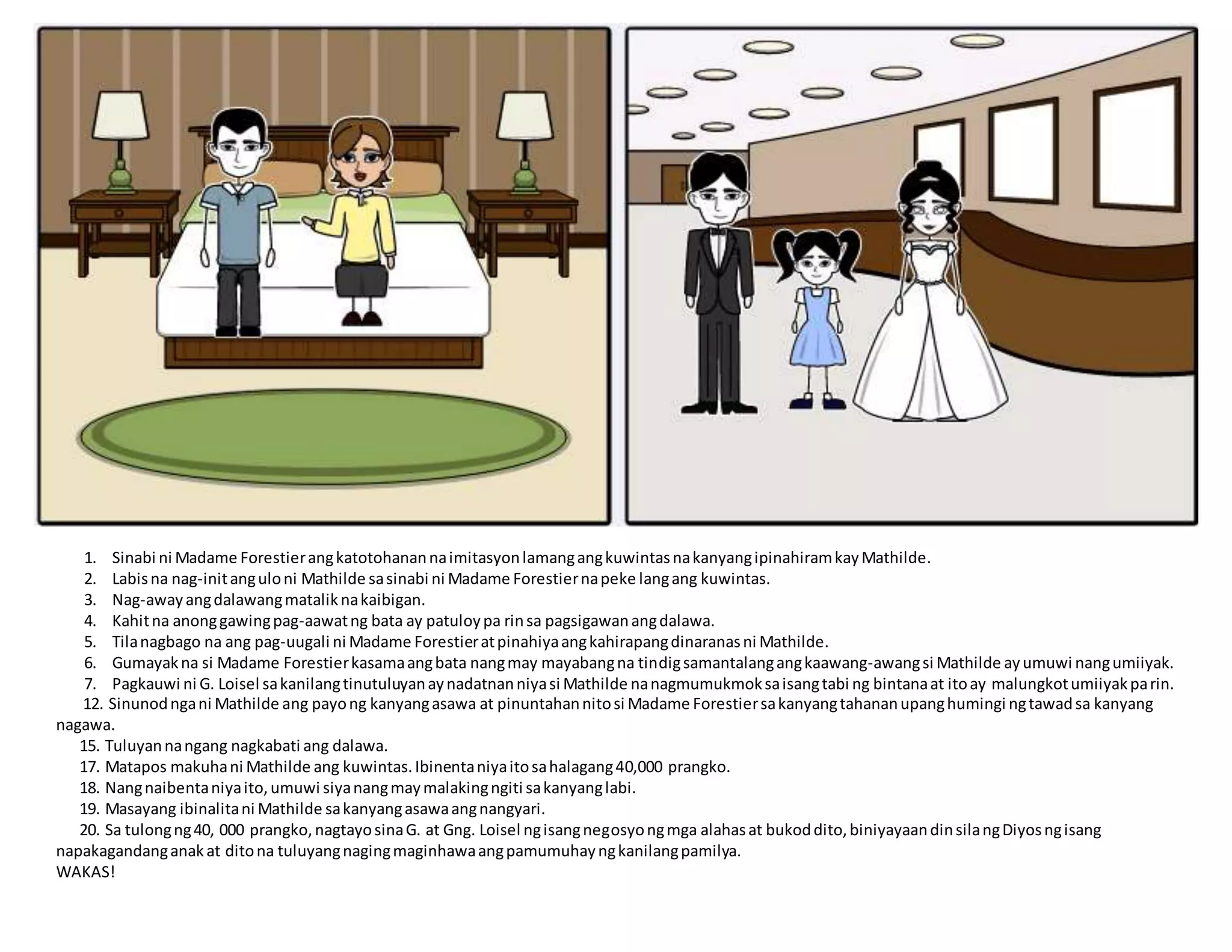 Ang Kuwintas (Wakas) | DOCX