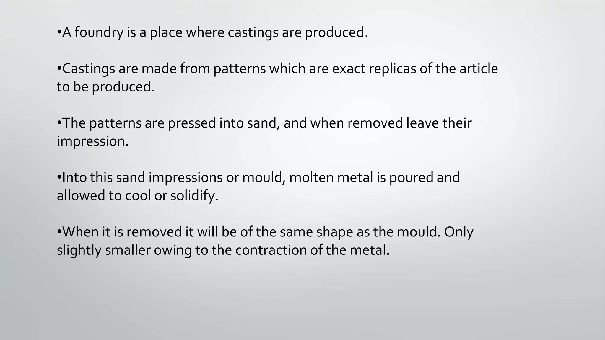 Foundry basics | PDF