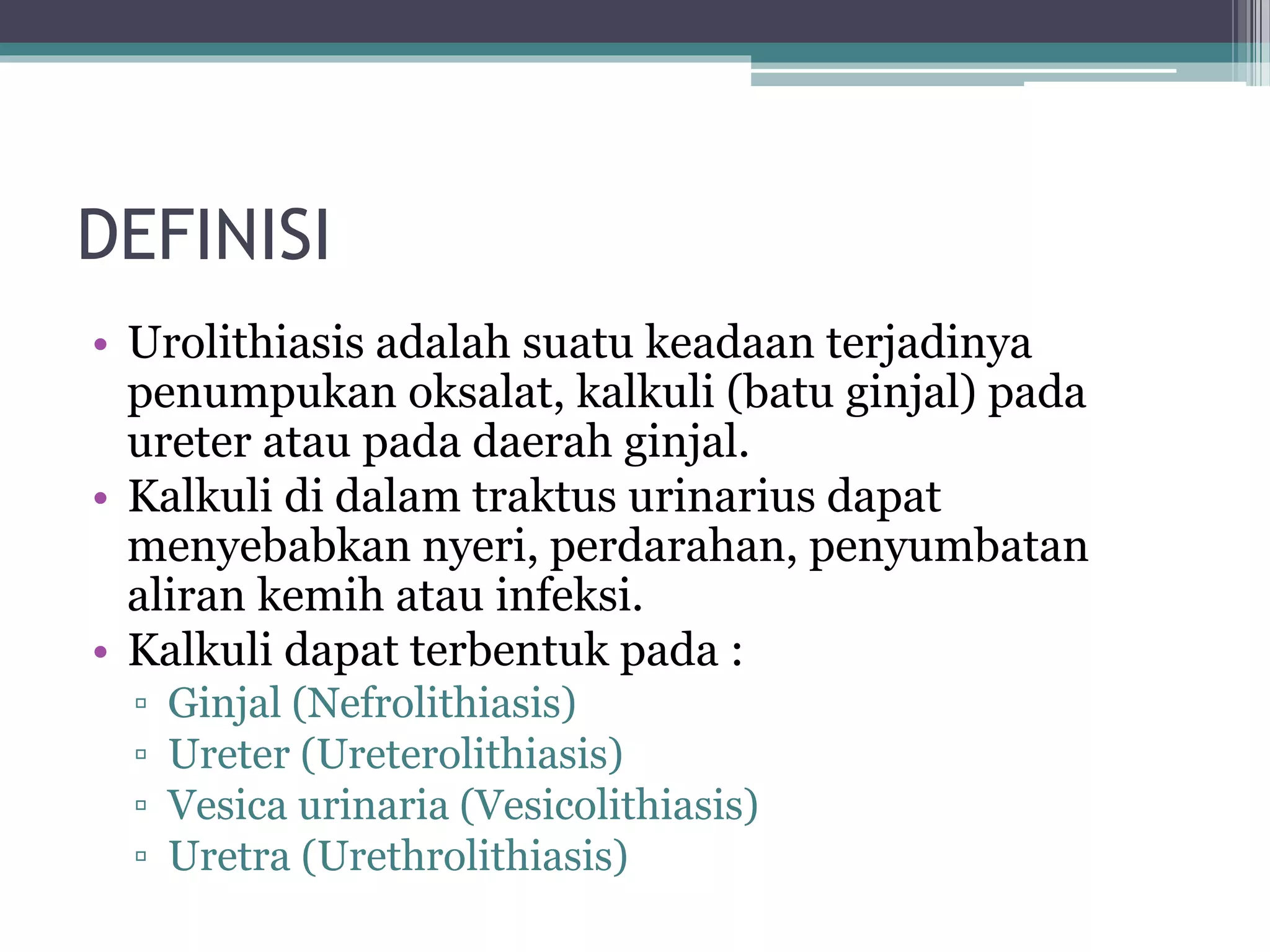 221524892 preskas-ureterolithiasis | PPTX