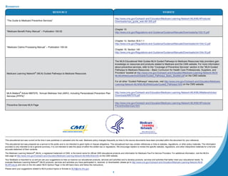 Reference Information: Wellness Visit | PPT