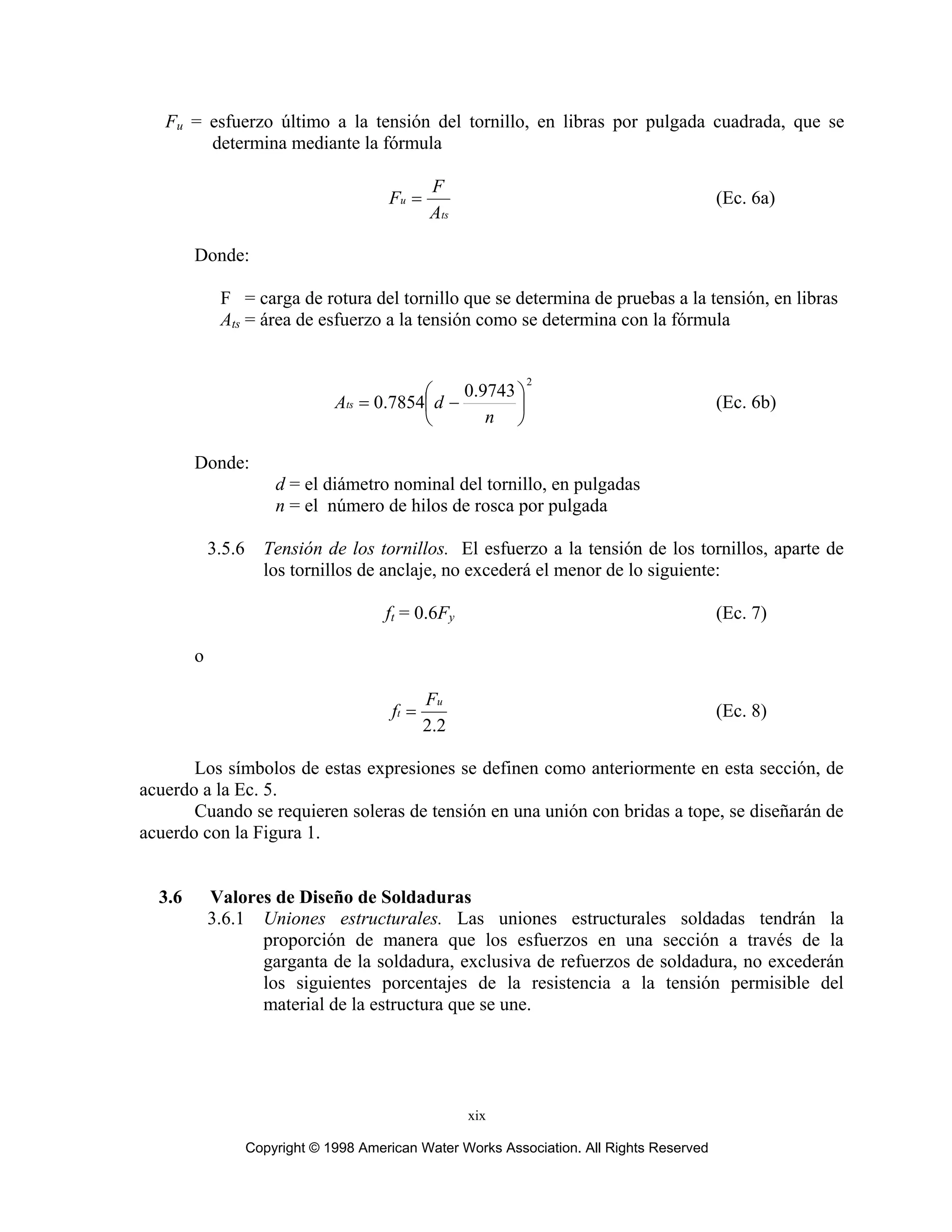 Awwa D103 97 Espanol Pdf