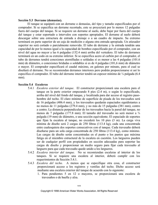 Awwa d103-97-espanol | PDF | Business | Business and Finance