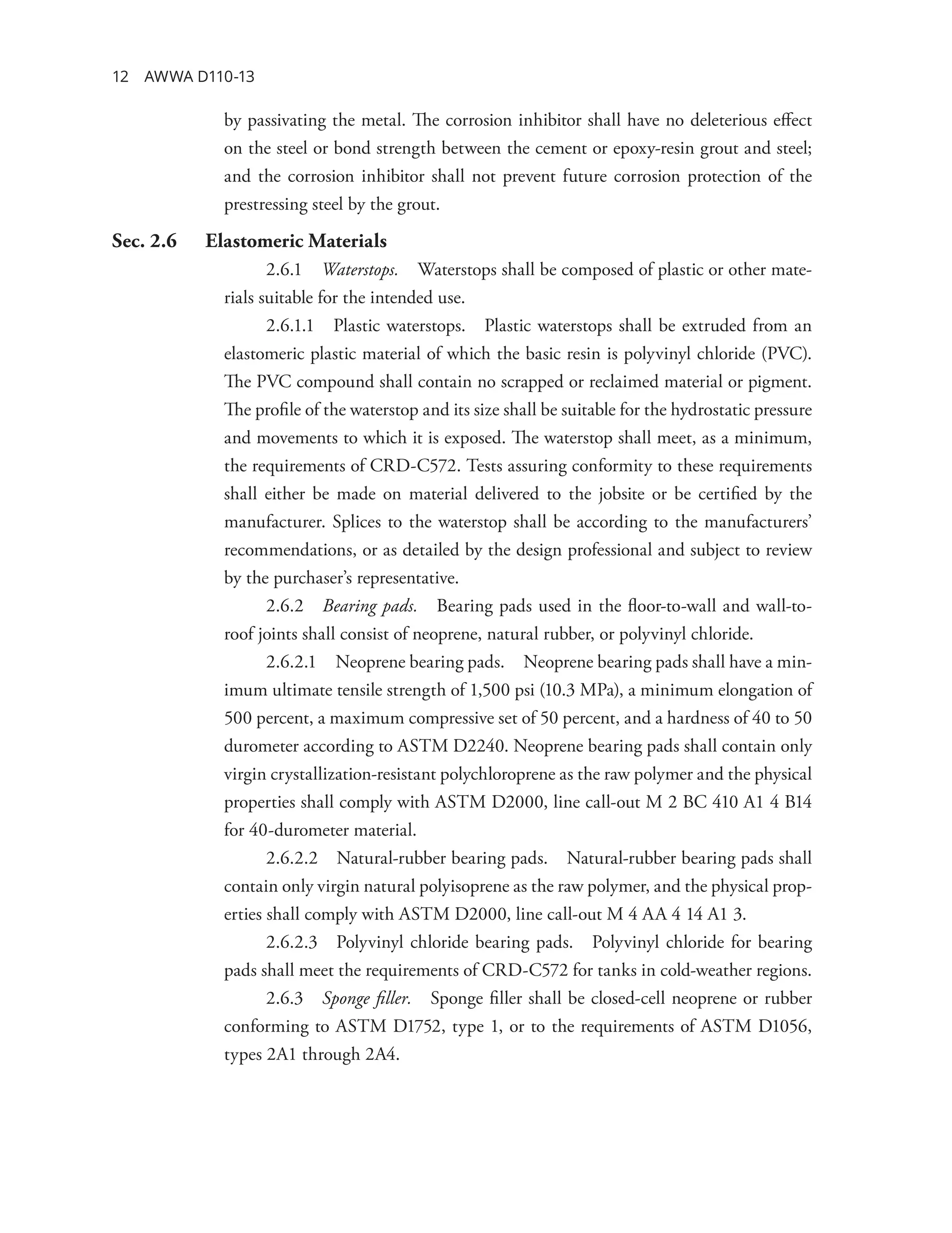awwa-d110-13-wire-and-strand-wound-circular-prestressed-concrete-water ...