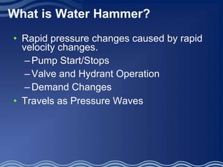 Controlling Water Hammer with Soft Starters | PPT