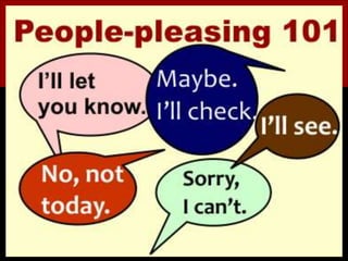 Psychology of Pleasers and why they do it ! | PPTX