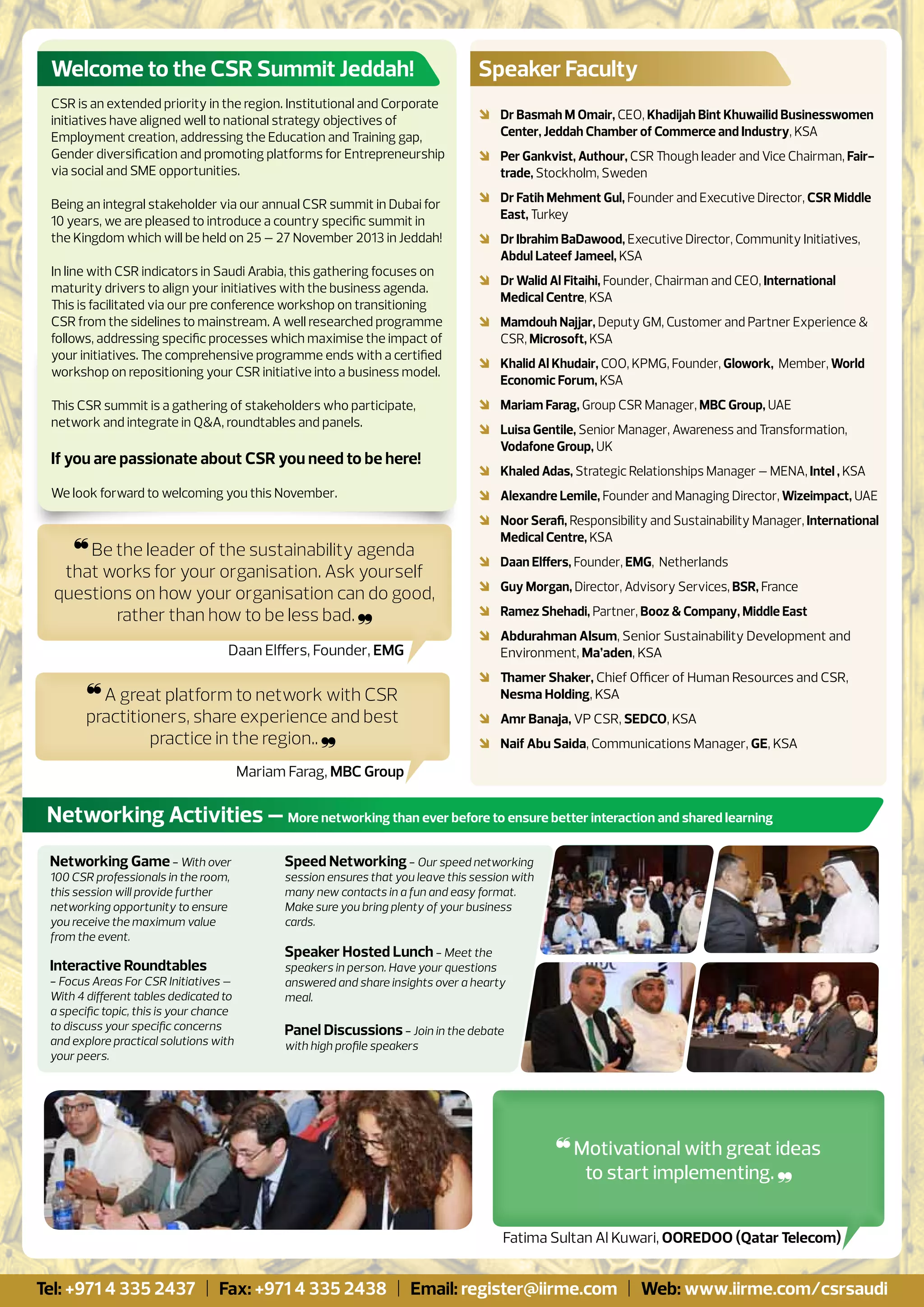 CSR Saudi Arabia 2013 | PDF