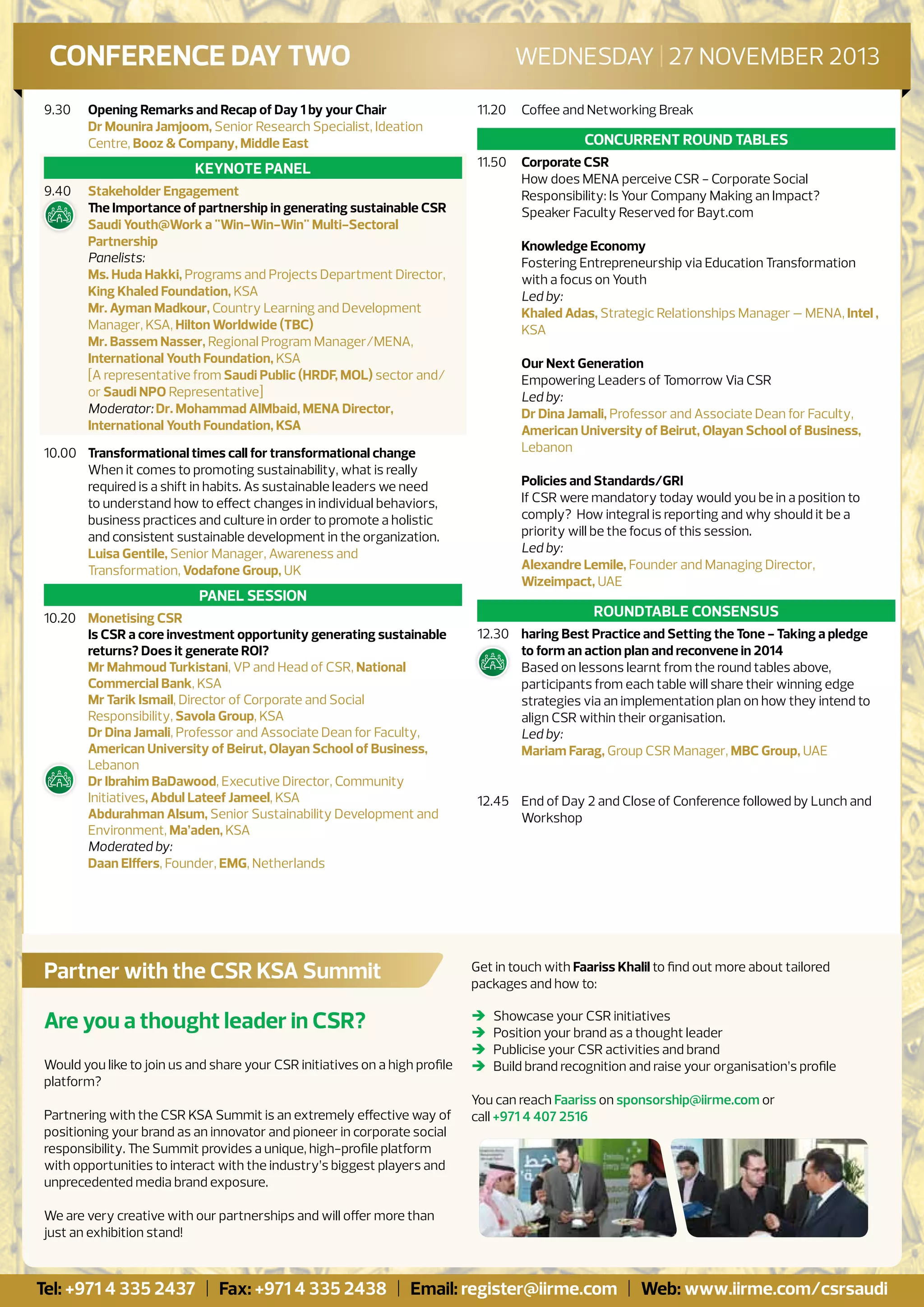 CSR Saudi Arabia 2013 | PDF