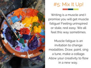 7 tips to invigorate your spiritual writing practice | PPT