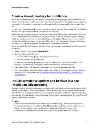 AX 2012 R3 Installation Guide | PDF