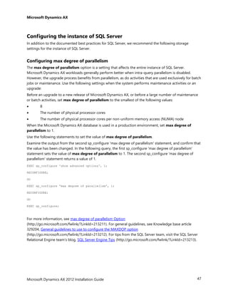 AX 2012 R3 Installation Guide | PDF