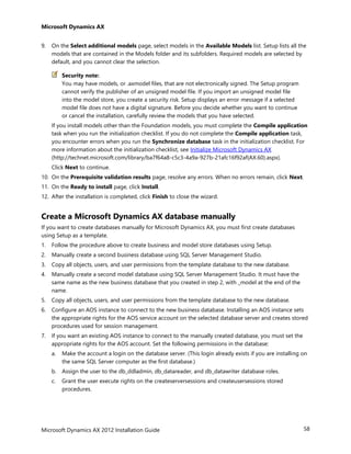 AX 2012 R3 Installation Guide | PDF