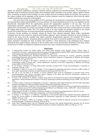 A survey on Inverse ECG (electrocardiogram) based approaches | PDF ...