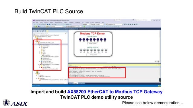 ASIX AX58200 EtherCAT to Modbus TCP Gateway Solution Introduction | PPTX | Operating Systems ...