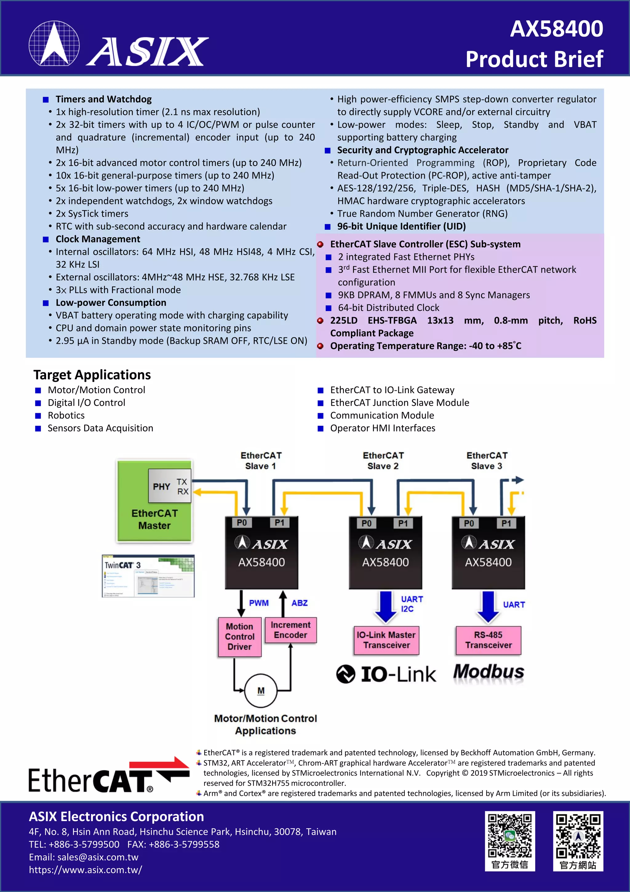 AX58400 Product Brief | PDF