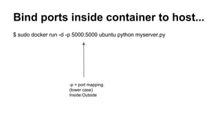 Docker 101 | PPTX | Operating Systems | Computer Software and Applications