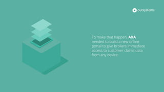 Axa Case Study with OutSystems | PDF