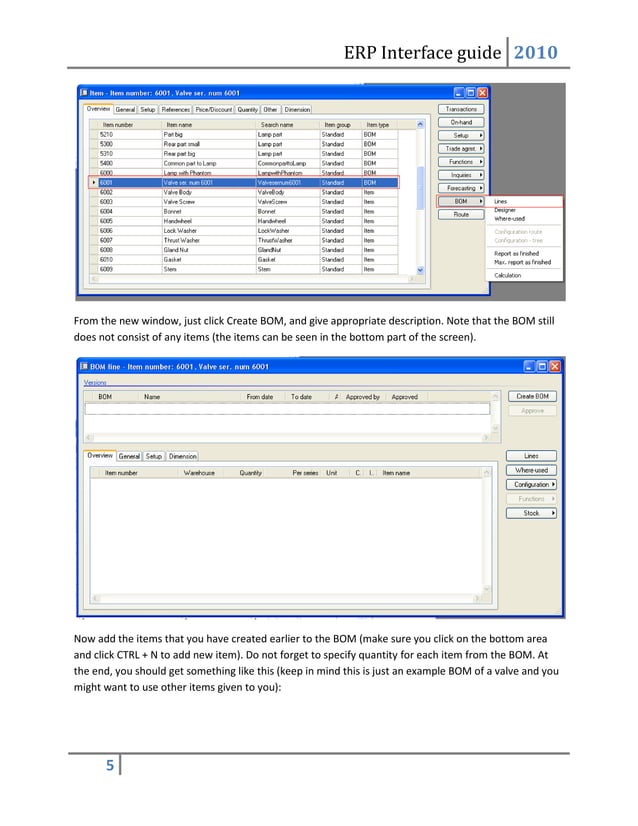 Axapta Interface Guide | DOCX