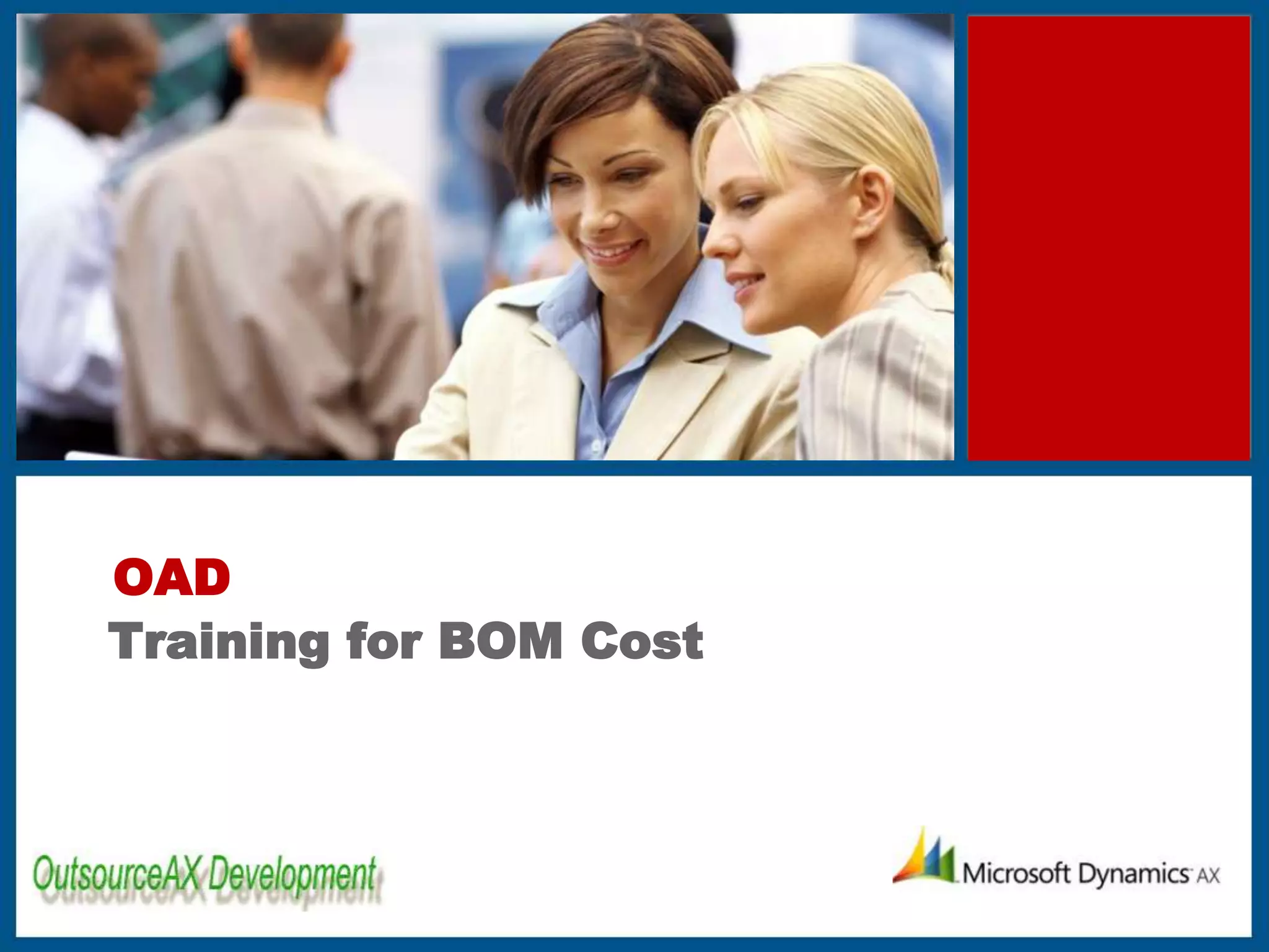 Dynamics AX 2009 BOM Calculation | PPTX