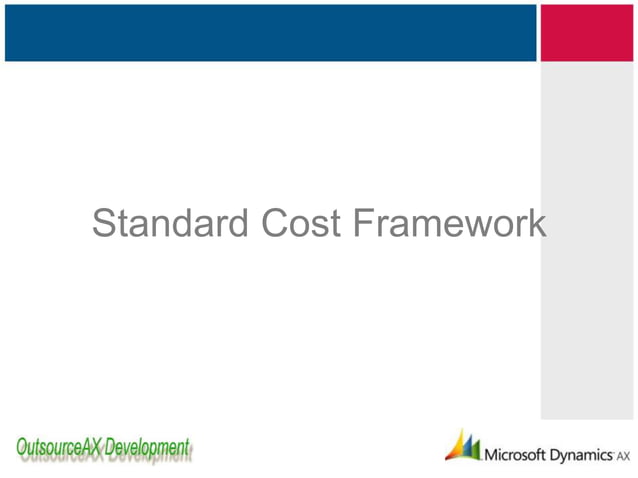 Dynamics AX 2009 BOM Calculation | PPTX