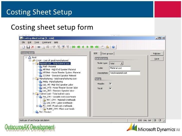 Dynamics AX 2009 BOM Calculation