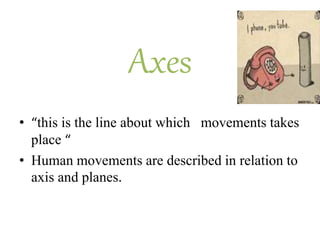 Axees and planes | PPTX
