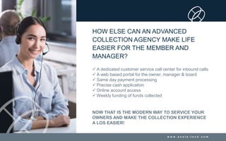 Axela Technologies Collections for HOAs and Condos | PPTX