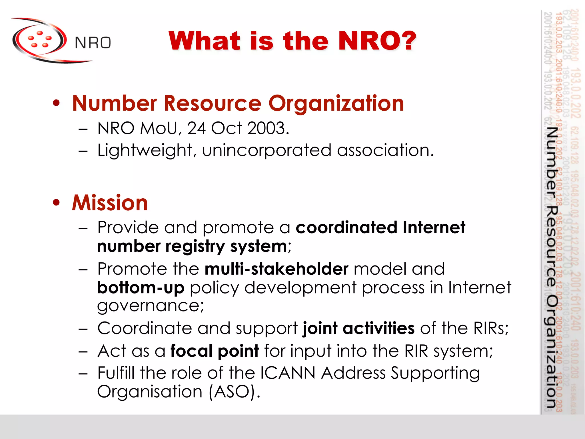 Axel nro update-afrinic | PPT