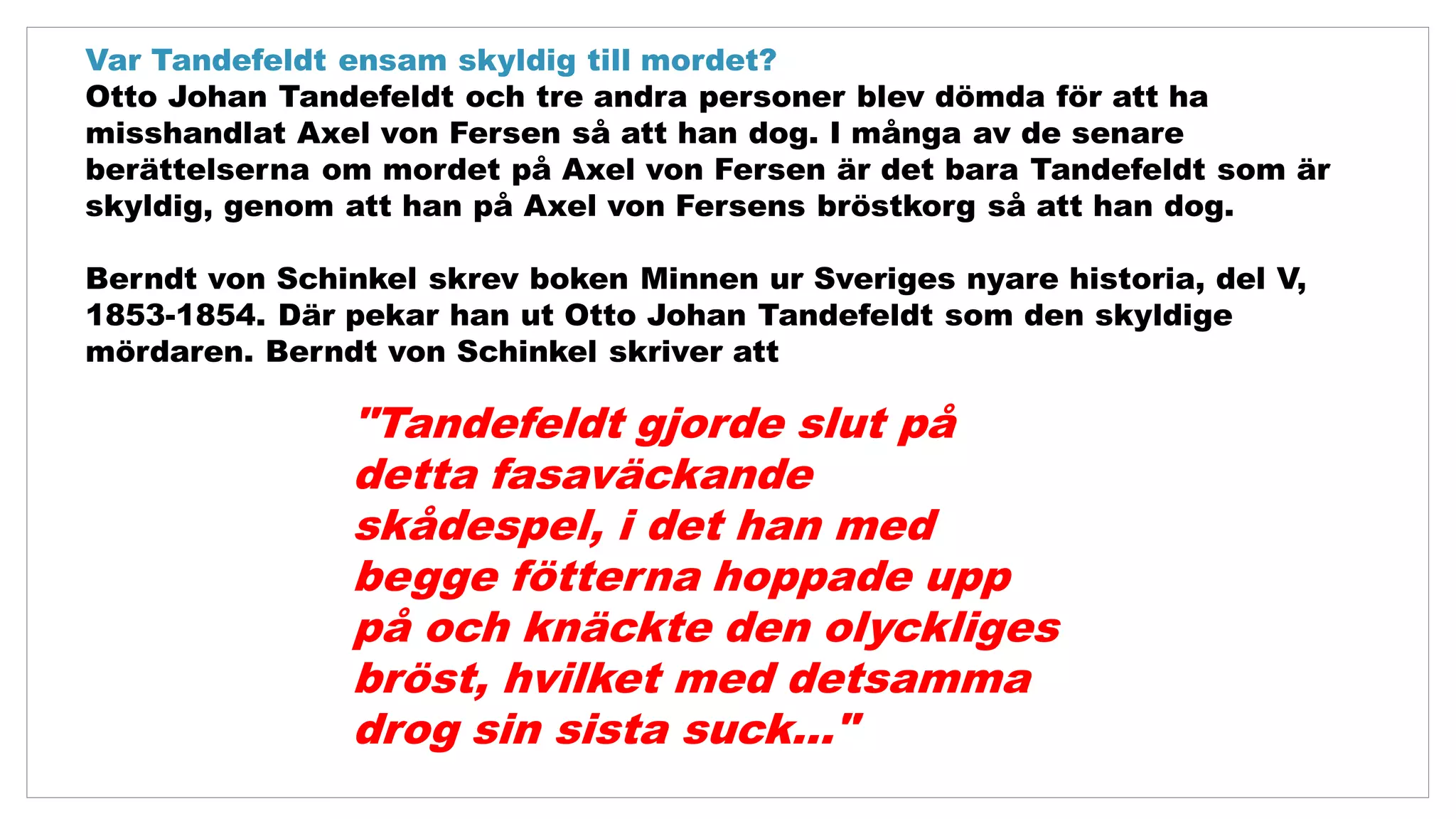 Axel von Fersen | PPT