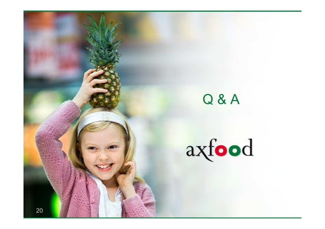 Axfood presentation Q3 2013 | PPT