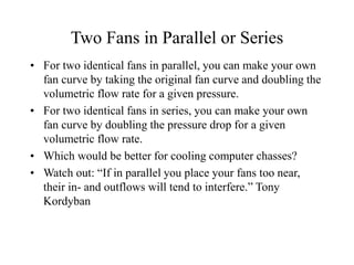 fan and its components axial fan components | PPT