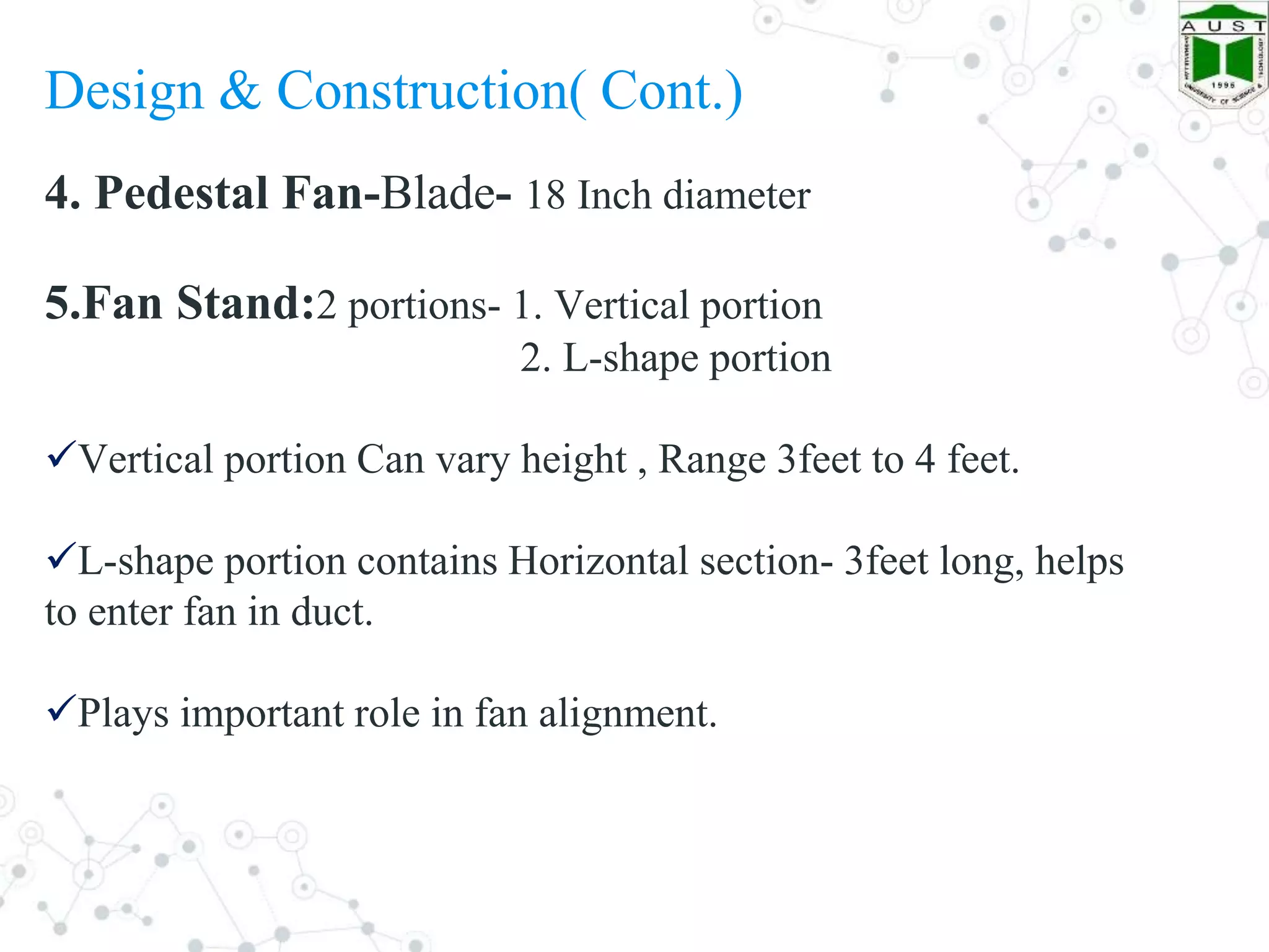 Axial flow fan testing rig | PPTX